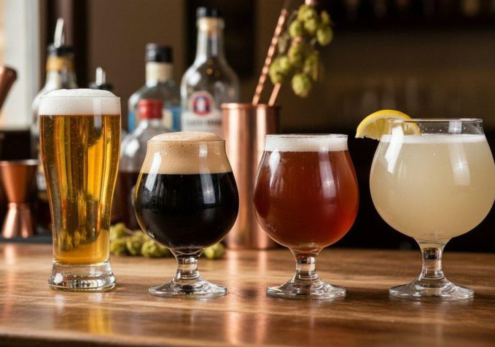 Calories de la Bière : Tableau par Type (Blonde, Brune, IPA) CSF